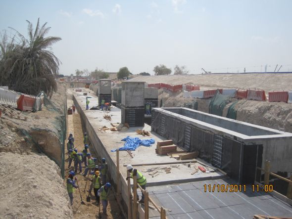 South Site Utility Tunnel, Education City, Qatar